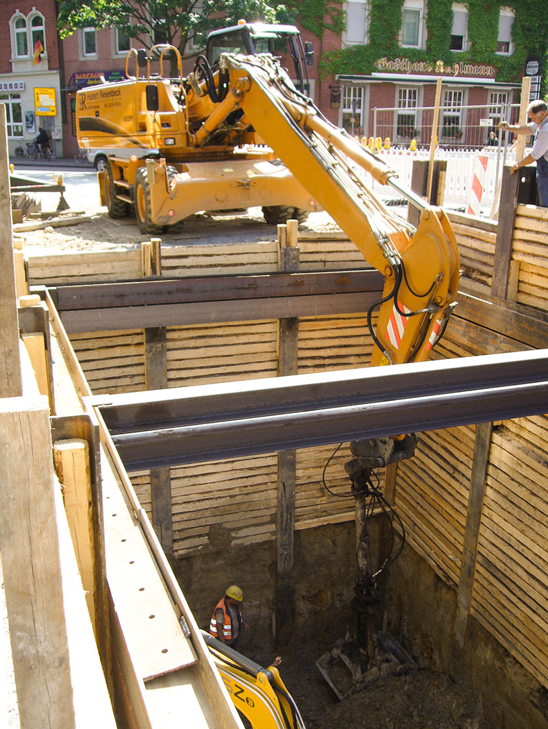 Hubert Riesenbeck Bauunternehmung GmbH & Co. KG - Baugrubenverbau